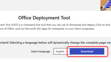 【MS】office展開ツール（odt）を使ってMicrosoft365をインストール - モシリ・ノート